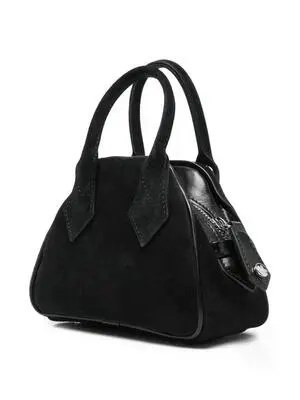 VIVIENNE WESTWOOD Logo Appliqué Mini Bag - Black