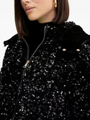 FRACOMINA Sequin-embellished Zip-up Jacket