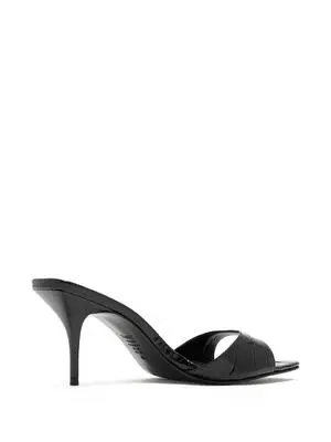 Schutz Elodie Croc-effect Heeled Sandals