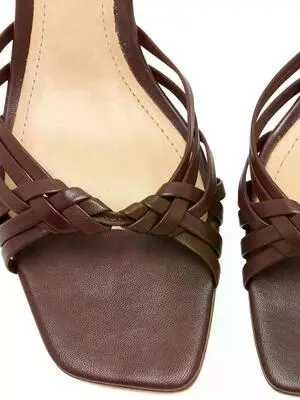 Schutz Tara Woven-strap Sandals