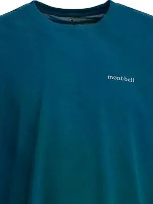 MONTBELL Crewneck Logo T-shirt - Blue