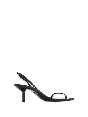 Schutz Judith Square Open-toe Slingback Sandals
