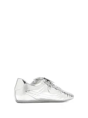 Schutz Quilted Low Top Sneakers