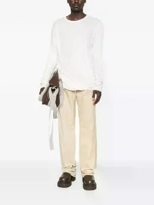 Rick Owens Drawstring-fastening Flap-pocket Trousers