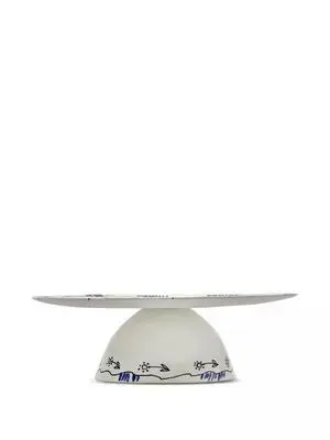 SERAX X Marni Floral-print Cake Stand - White