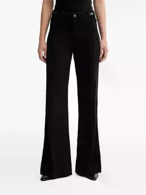 Rag & Bone Chain-embellished Flared Jeans