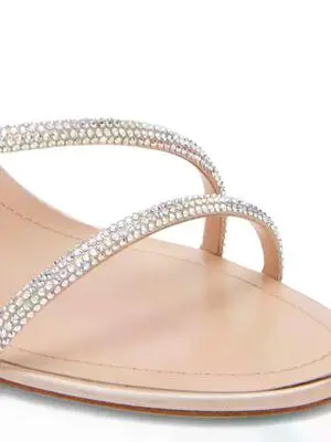 Rene Caovilla Eva Floral Wedge Sandals