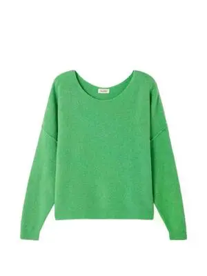 American Vintage Damsville Long-sleeve Sweater - Green
