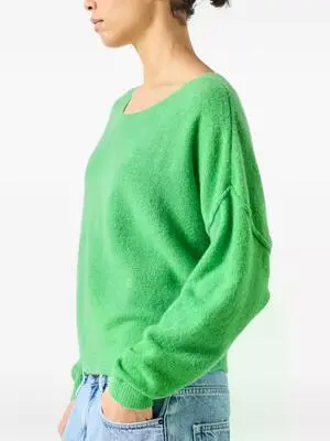 American Vintage Damsville Long-sleeve Sweater - Green