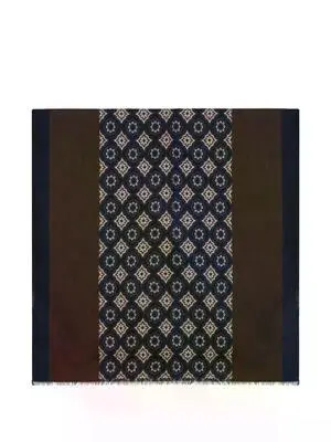 Altea Patterned Scarf - Brown