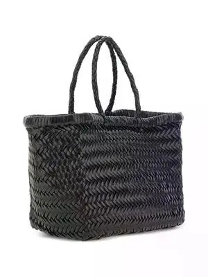 Dragon Diffusion Small Triple Jump Woven Tote Bag - Black