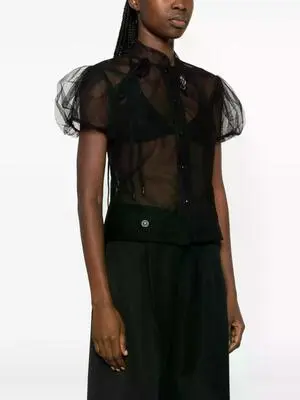 Simone Rocha Tulle Shirt