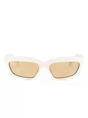 Jacquemus Square-frame Sunglasses - White