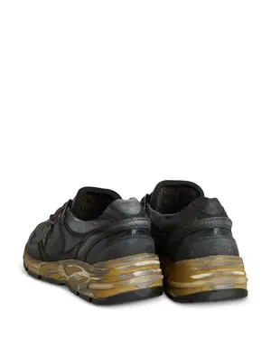 GOLDEN GOOSE Running Dad Leather Sneakers