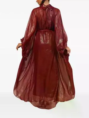BARUNI Zahra Tie-waist Maxi Dress