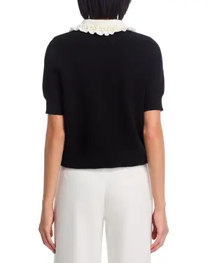 Essentiel Antwerp Embellished Collared Top