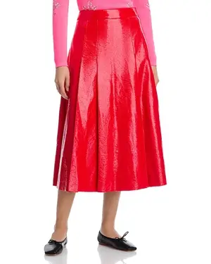 Essentiel Antwerp Faux Leather Maxi Skirt