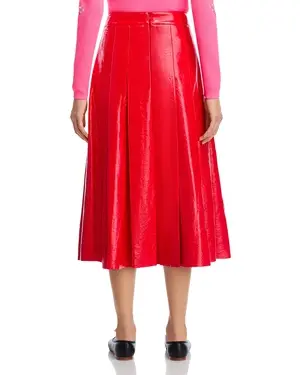 Essentiel Antwerp Faux Leather Maxi Skirt
