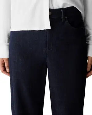 Eileen Fisher Cotton Stretch Denim Ankle Lantern Pants
