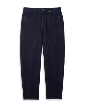 Eileen Fisher Cotton Stretch Denim Ankle Lantern Pants
