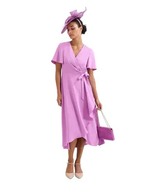 PHASE EIGHT Julissa Wrap Dress - Lilac