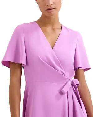 PHASE EIGHT Julissa Wrap Dress - Lilac