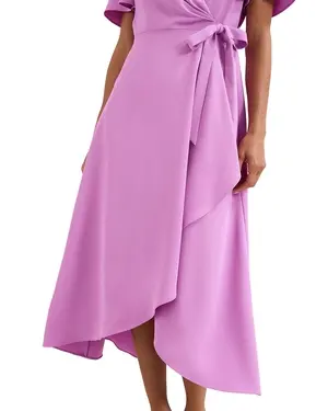 PHASE EIGHT Julissa Wrap Dress - Lilac