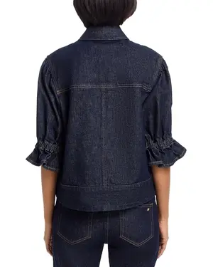 Cinq À Sept Holly Denim Jacket - Indigo Noir
