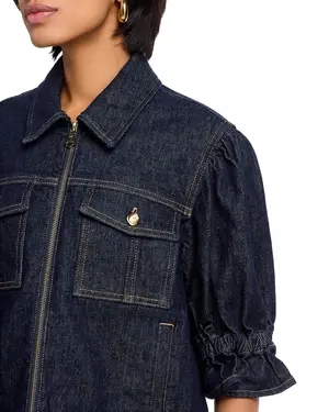Cinq À Sept Holly Denim Jacket - Indigo Noir