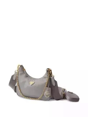 Prada 2005 Re-edition Re-nylon Shoulder Bag - Grey