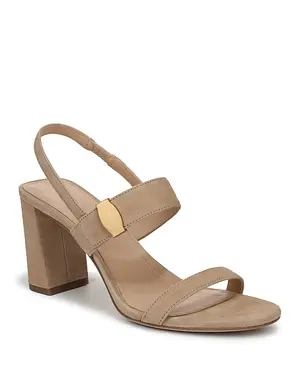 Veronica Beard Genetta Slingback Sandals - Sand
