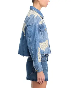 LoveShackFancy Amana Denim Jacket