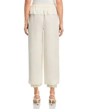 LoveShackFancy Clyra Silk Pants