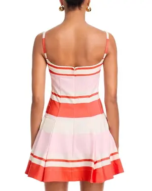 Simkhai Nelly Striped Mini Dress