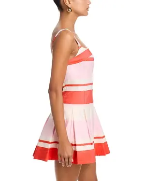 Simkhai Nelly Striped Mini Dress