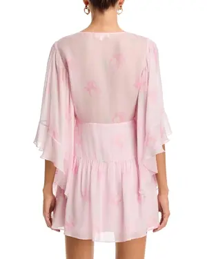 LoveShackFancy Auralie Dress - Cimarron Red