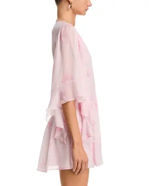 LoveShackFancy Auralie Dress - Cimarron Red