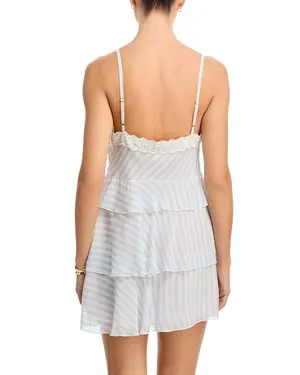 LoveShackFancy Marlia Tiered Mini Dress