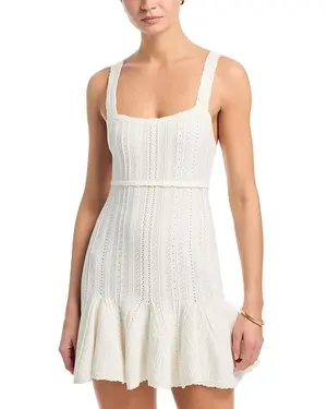 LoveShackFancy Tabatha Dress - White Tea
