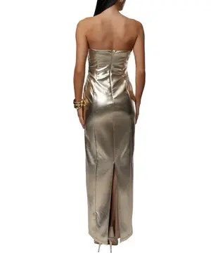 JLUXLABEL Metallic Maxi Dress