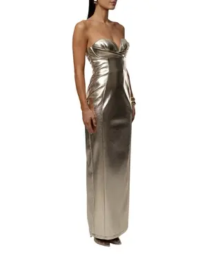 JLUXLABEL Metallic Maxi Dress