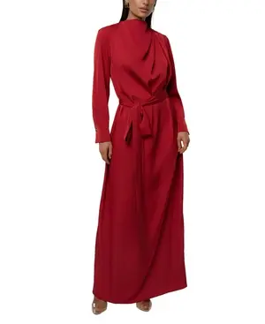 JLUXLABEL Victoria Satin Maxi Dress