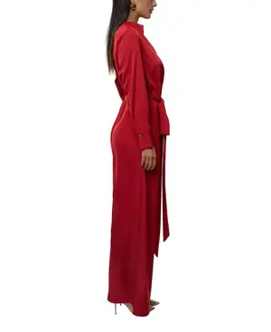 JLUXLABEL Victoria Satin Maxi Dress