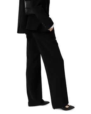 Gerard Darel Alyce Wide Leg Trousers