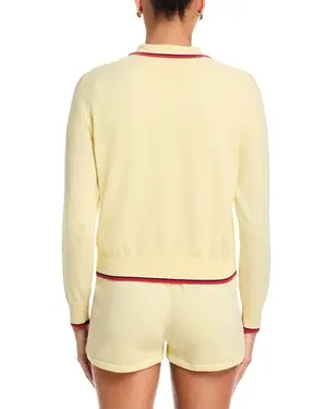 Guest In Residence Relay Polo Sweater - Mist
