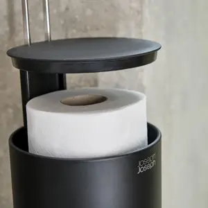 JOSEPH JOSEPH Easy Store Toilet Paper Roll Holder With Concealed Storage