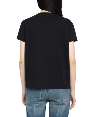 Zadig&Voltaire Suzan Wing Brooch T-shirt - Black