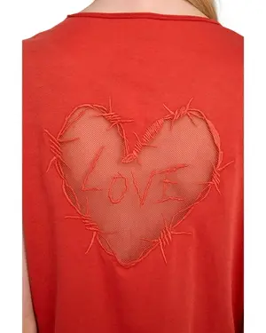 Zadig&Voltaire Henley Fishnet T-shirt