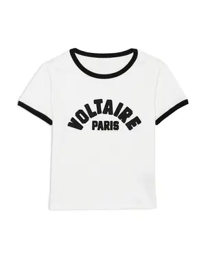 Zadig&Voltaire Alys Voltaire Paris T-shirt - White