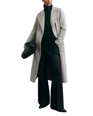 REISS Lucia Blindseam Coat - Grey